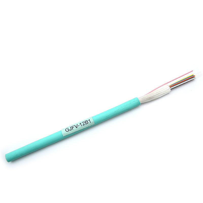 GJFV Indoor Mini bundle Flexible optical cable 4-24 cores OM3 OM4 ...